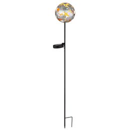 Globo lighting LED-Solar-Gartenstecker in Silber/ Schwarz - (H)91,5 cm | Gr.: onesize