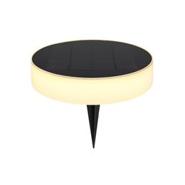 Globo lighting LED-Solar-Bodenspot in Schwarz - &Oslash; 15,3 cm | Gr.: onesize