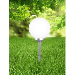 Globo lighting Solarleuchte "SOLAR" in silver | Gr.: onesize
