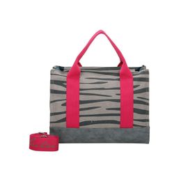 Fritzi aus Preussen Fritzi aus Preußen Canvas Handtasche 40 cm in zebra wild | Gr.: onesize