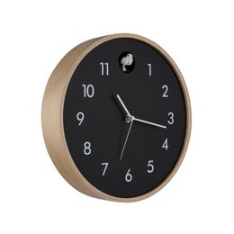 Globo lighting Wanduhr "CLOCKY" in brown | Gr.: onesize