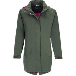 Pro X PRO-X elements Mantel "CLAIRE" in dunkelgrün | Gr.: 46