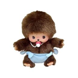 Bebichhichi | 13 cm | Monchhichi Puppe | Junge | Baby mit blauer Windel | Gr.: onesize
