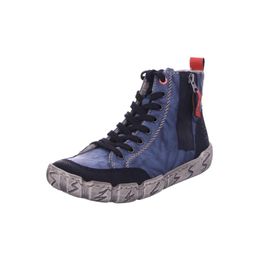 Rieker Schnürboot Warmfutter in blau | Gr.: 38