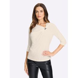 Heine Shirt in champagner | Gr.: 42
