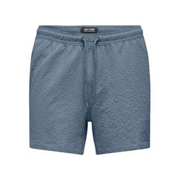 Only & Sons Only&Sons Bade-Shorts 'Ted' in blau | Gr.: XXL