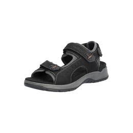 Rieker Trekkingsandalen in Schwarz | Gr.: 45