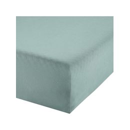 Erwin Müller Erwin Müller Single-Jersey Boxspringbett-Spannbettlaken Freising in jade | Gr.: 90x190 cm - 100x220 cm