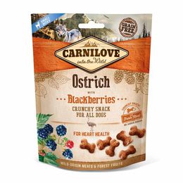 Carnilove Dog Crunchy Snack Ostrich Blackberries 200g