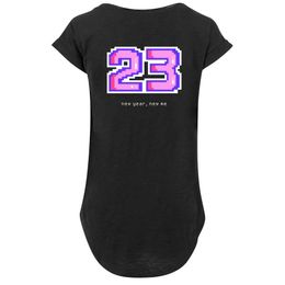 F4NT4STIC Long Cut T-Shirt SIlvester Party Happy People Only in schwarz | Gr.: XXL