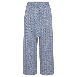 Lascana Culotte in blau bedruckt | Gr.: 38