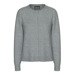 Pieces Pullover in Medium Grey Melange | Gr.: S