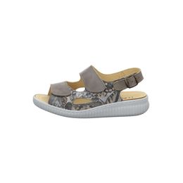 Longo Komfort Sandalen in Grau | Gr.: 40