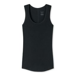 Schiesser Tanktop Personal Fit in Schwarz | Gr.: XL