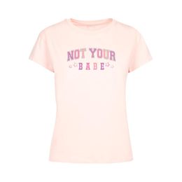 F4NT4STIC Box Tee Girl Power Not Your Babe Internationaler Frauentag in pink | Gr.: L