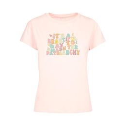 F4NT4STIC Box Tee Internationaler Frauentag Girl Power Patriarchat in pink | Gr.: L