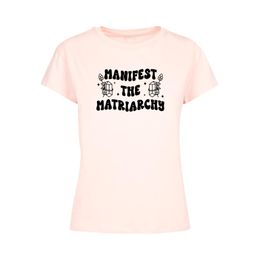 F4NT4STIC Box Tee Feministisch Manifest The Matriarchy Frauentag in pink | Gr.: XL