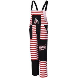 Fu&szlig;ballverein 1. FC K&ouml;ln Latzhose "Latzhose Alaaf ihr Jecke" in Multicolor | Gr.: L