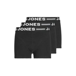 Jack & Jones JACK & JONES Junior Boxershorts 'SENSE' in schwarz | Gr.: 128