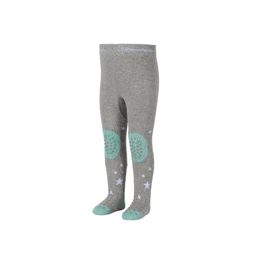 Sterntaler Krabbelstrumpfhose Stanley in silber mel. | Gr.: 74
