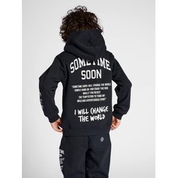 SOMETIME SOON Kapuzenpullover Stsdimas Kinder in BLACK | Gr.: 128