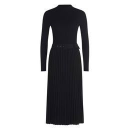 Zero Strickkleid mit Faltenrock in Black Beauty | Gr.: 42