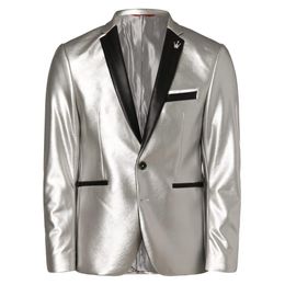 Finshley & Harding Finshley & Harding London Baukasten-Sakko Brixdon in silber | Gr.: 46