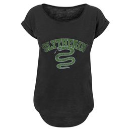 F4NT4STIC T-Shirt Harry Potter Slytherin Sport Wappen in schwarz | Gr.: L