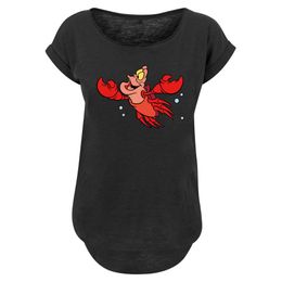 F4NT4STIC T-Shirt Disney Arielle die Meerjungfrau Sebastian Bubbles in schwarz | Gr.: XL