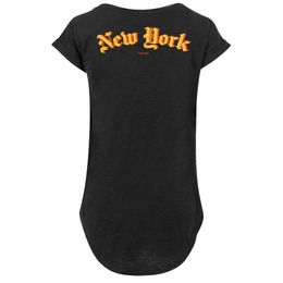 F4NT4STIC Long Cut T-Shirt PLUS SIZE New York in schwarz | Gr.: XXL