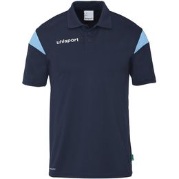 Uhlsport Polo "Squad 27 Polo Shirt" in Blau | Gr.: 164