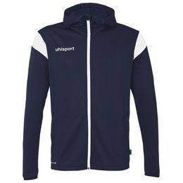 Uhlsport Trainingsjacke "Squad 27 Track Hood Jacke" in Blau | Gr.: 152