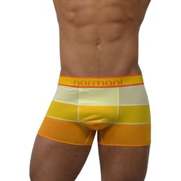 Normani 6 St&uuml;ck Retro Boxershorts aus Baumwolle in Retro Sunny | Gr.: S