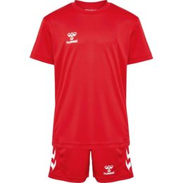 Hummel Kinder Trainingsanzug "Hmllogo Set Kids" in Rot | Gr.: 152
