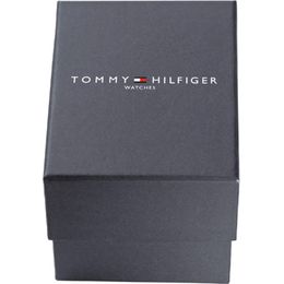 Tommy Hilfiger Multifunktionsuhr 'Dressed Up' Herren Gr&ouml;&szlig;e One Size dunkelblau / braun