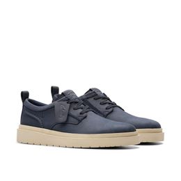 Clarks Schnürschuh »Polden Lace«, Schnürschuh, Business Schuh mit herausnehmbarem Fußbett Navy Leather 43 43 Obermaterial aus erstklassigem Leder...