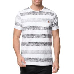 INDICODE Rundhalsshirt &raquo;INHernandez&laquo; Lt Grey S S Kurzarm f&uuml;r optimale Bewegungsfreiheit