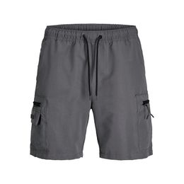 Jack & Jones JACK & JONES Cargohose »JPSTJAIDEN MARCHER CARGO SHORTS SRT SN« Castlerock M - N-Gr N-Gr M Coole Cargo Short von jack & Jones