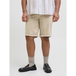Jack & Jones PlusSize JACK & JONES PLUSSIZE Chinoshorts »JPSTDAVE JJCHINO SHORTS SN AKM PLS« Crockery 42 (4XL) - N-Gr N-Gr 42 (4XL) Bequeme Short von Jack & Jones Plus Size