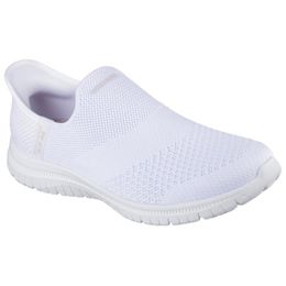 Skechers Slip-On Sneaker »VIRTUE-SLEEK«, Slipper, Freizeitschuh mit gepolstertem Heel-Pillow Fersenkissen weiß 42 42 Ein Must Have für den Frühling!