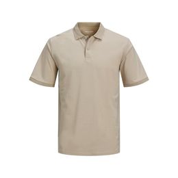 Jack & Jones JACK & JONES Poloshirt »JJEPERFECT POLO SS SN« mit Polo Kragen Pure Cashmere XXL XXL Polo mit Knopfleiste von Jack & Jones