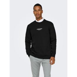 Only & Sons ONLY & SONS Sweatshirt »ONSCURATED REG CREW NECK SWEAT« Black S S Sweater von Only & Sons