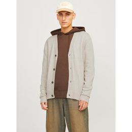 Jack & Jones JACK & JONES Strickjacke »JJEEMIL KNIT BUTTON CARDIGAN NOOS« Oatmeal Detail:Melange XXL XXL Gestrickter Cardigan von Jack & Jones