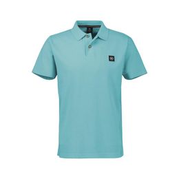 Lerros Poloshirt mit Logo Stickerei coastal blue L L Polo Shirt von Lerros