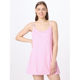 Onzie Kleid Damen Gr&ouml;&szlig;e 38 hellpink / wei&szlig; Winterkleid