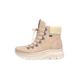Rieker Snowboots Damen Gr&ouml;&szlig;e 40 beige Winterschuhe