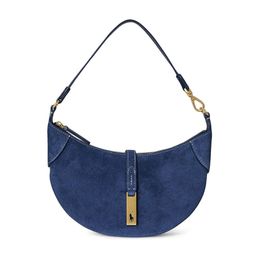 Polo Ralph Lauren Schultertasche Damen Größe One Size blue denim / gold