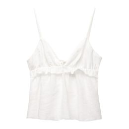Pull&Bear Pull&bear Top female White size XL