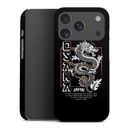 DeinDesign iPhone 17 Pro Handy Premium Case Smartphone Handyh&uuml;lle Schutzh&uuml;lle gl&auml;nzend Ocean Dragon Japan Premium Case
