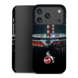 DeinDesign iPhone 17 Pro Handy Premium Case Smartphone Handyh&uuml;lle Schutzh&uuml;lle gl&auml;nzend Stadium 1. Fc K&ouml;ln Official Licensed Product Premium Case